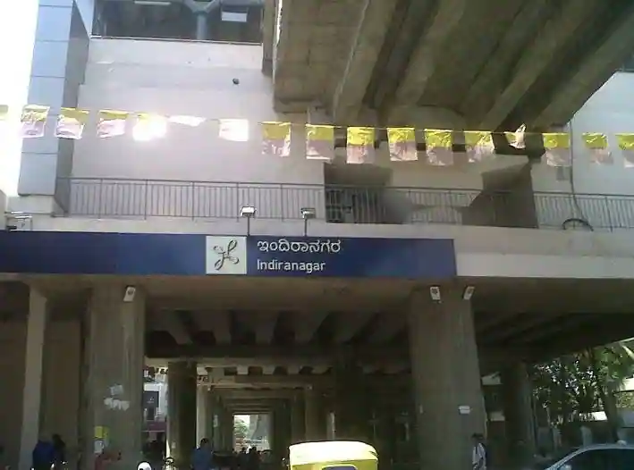 Discover Indiranagar Metro Station - Bengaluru Transport Hub